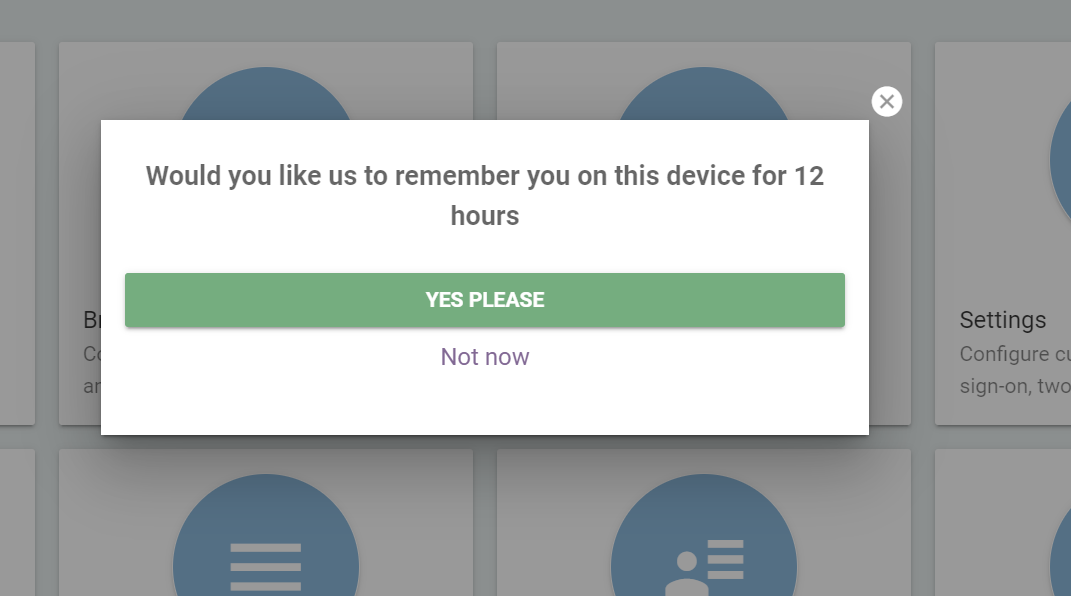 About session durations and device management – Applaud Support