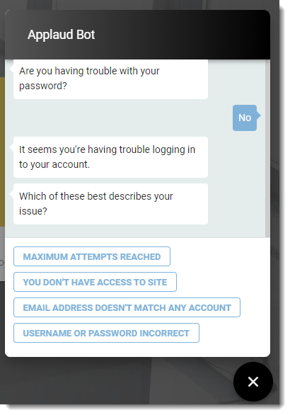 Sign-in Helper Bot – Applaud Support
