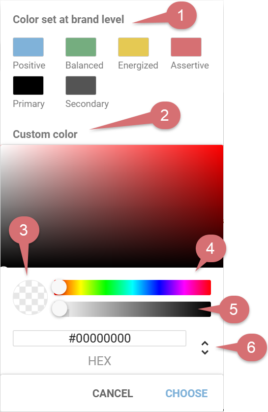 General content settings – Applaud Support
